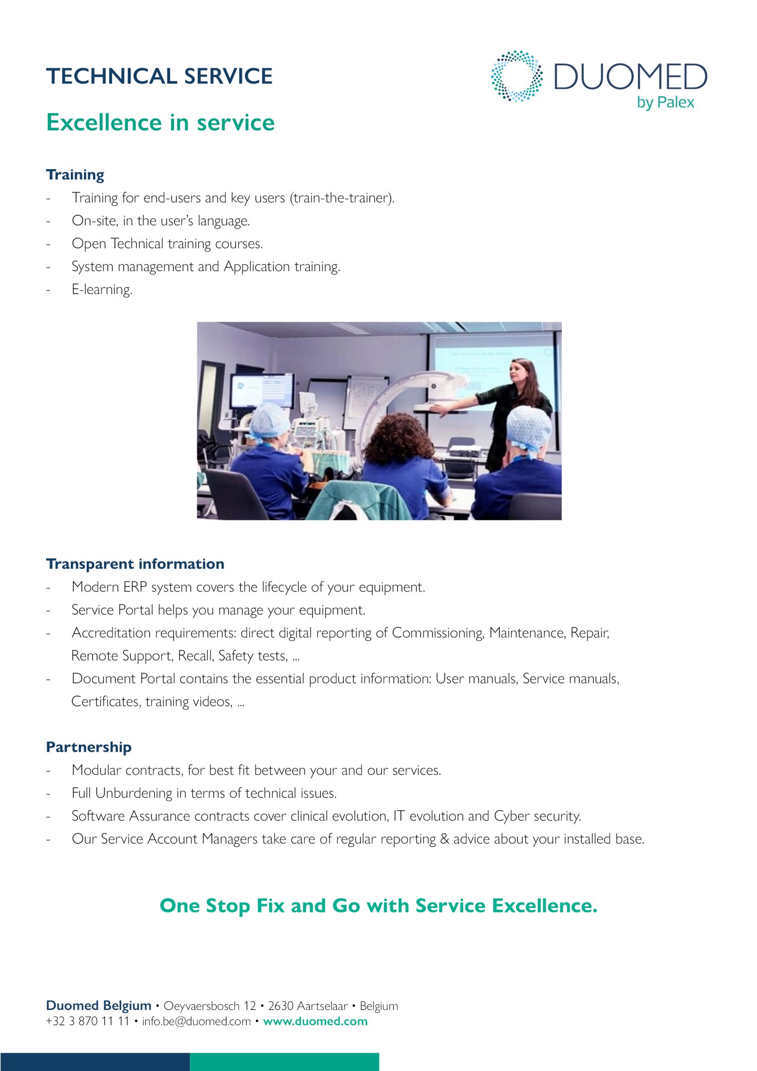 TS - Technical Service | Duomed